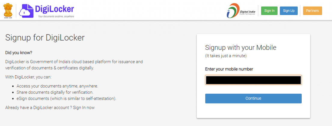 How to Get a DigiLocker Account and What is DigiLocker? All you need to ...