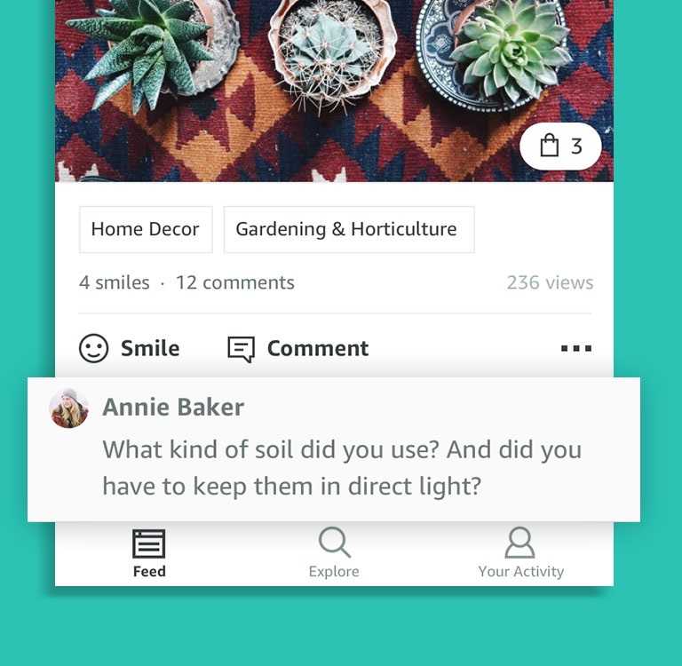 Online Social Shopping Portal Amazon Spark Launched in India