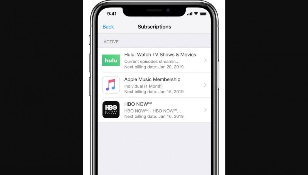 Apple Updates Managing Subscriptions from App Store