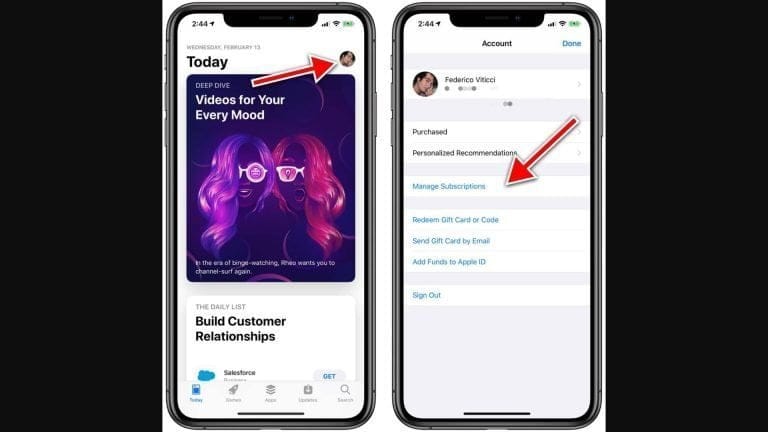 Apple Updates Managing Subscriptions from App Store