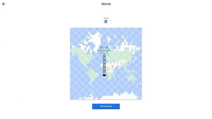 You can now Play 90s Snake Game on Google Maps