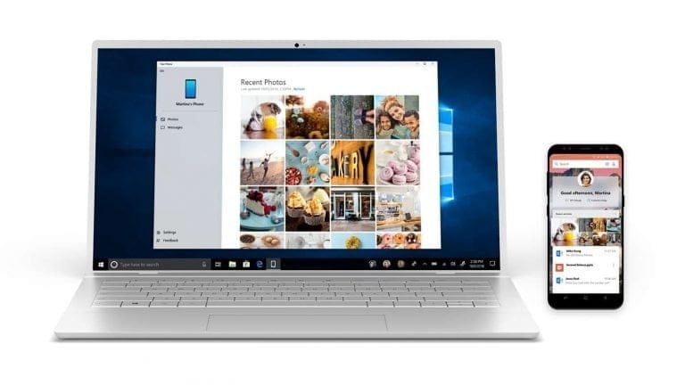 Insiders can Now Mirror their Android Phone Screen onto Windows 10