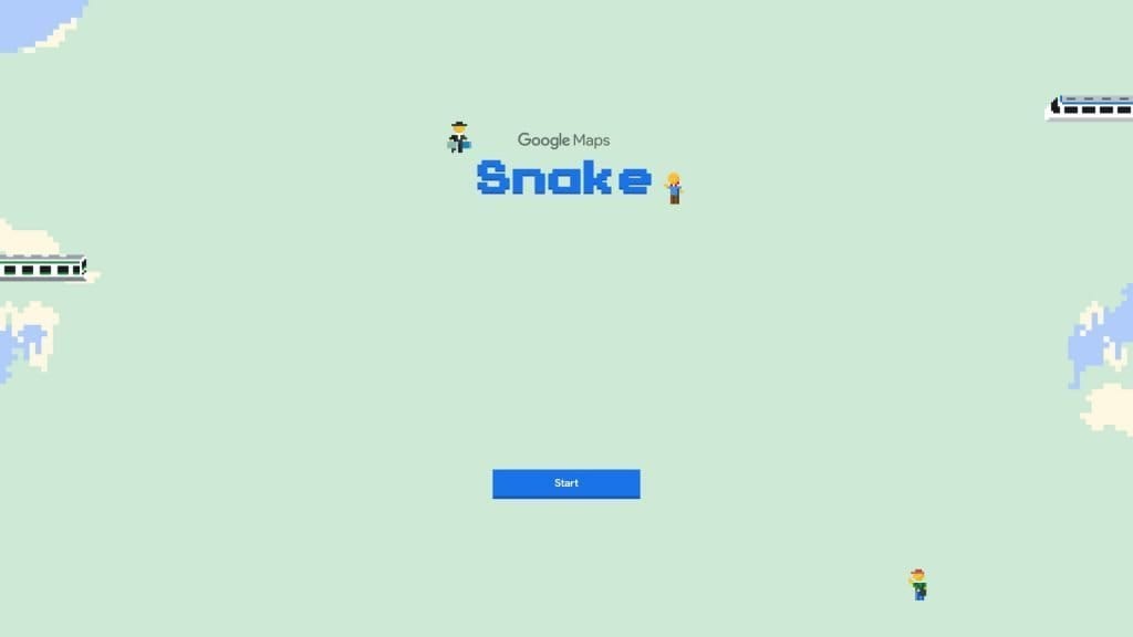 You can now Play 90s Snake Game on Google Maps