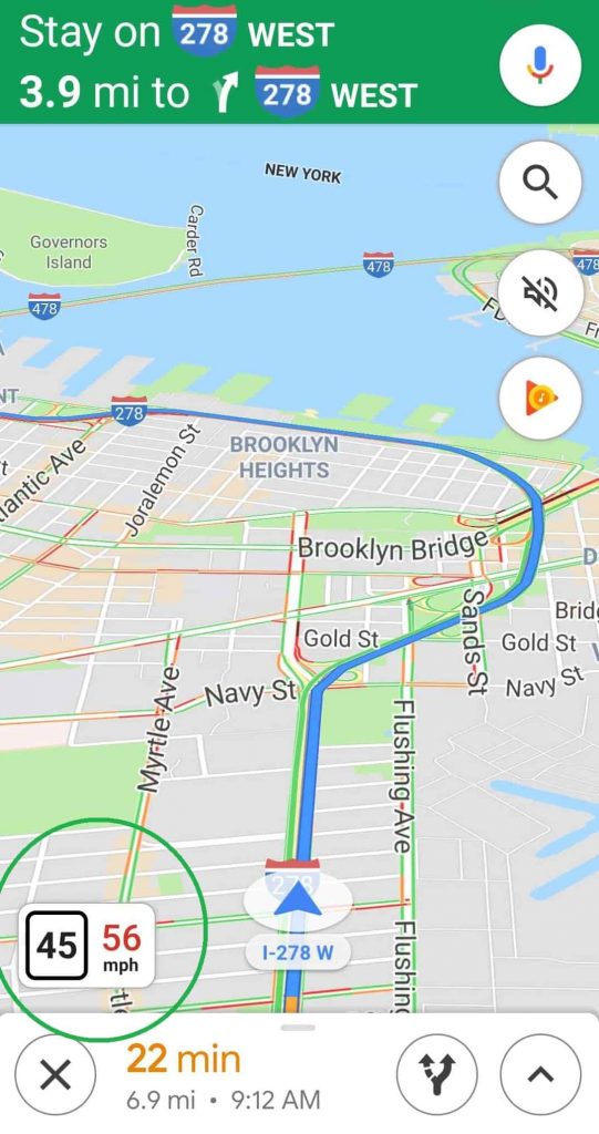 How To Turn ON Speedometer In Google Maps Guide 