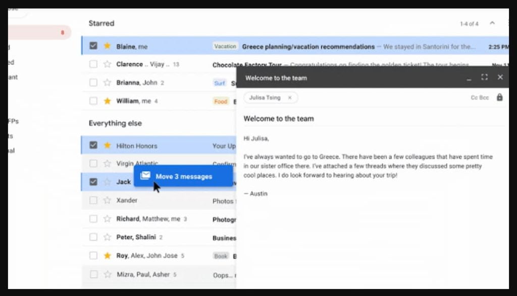 You can now attach an email to an email in Gmail: Here is How to do it?