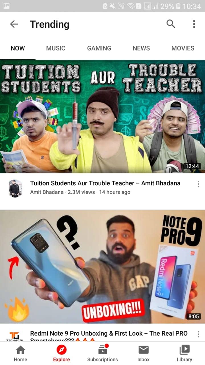 YouTube Explore Tab replaces Trending Tab - Everthing you need to Know