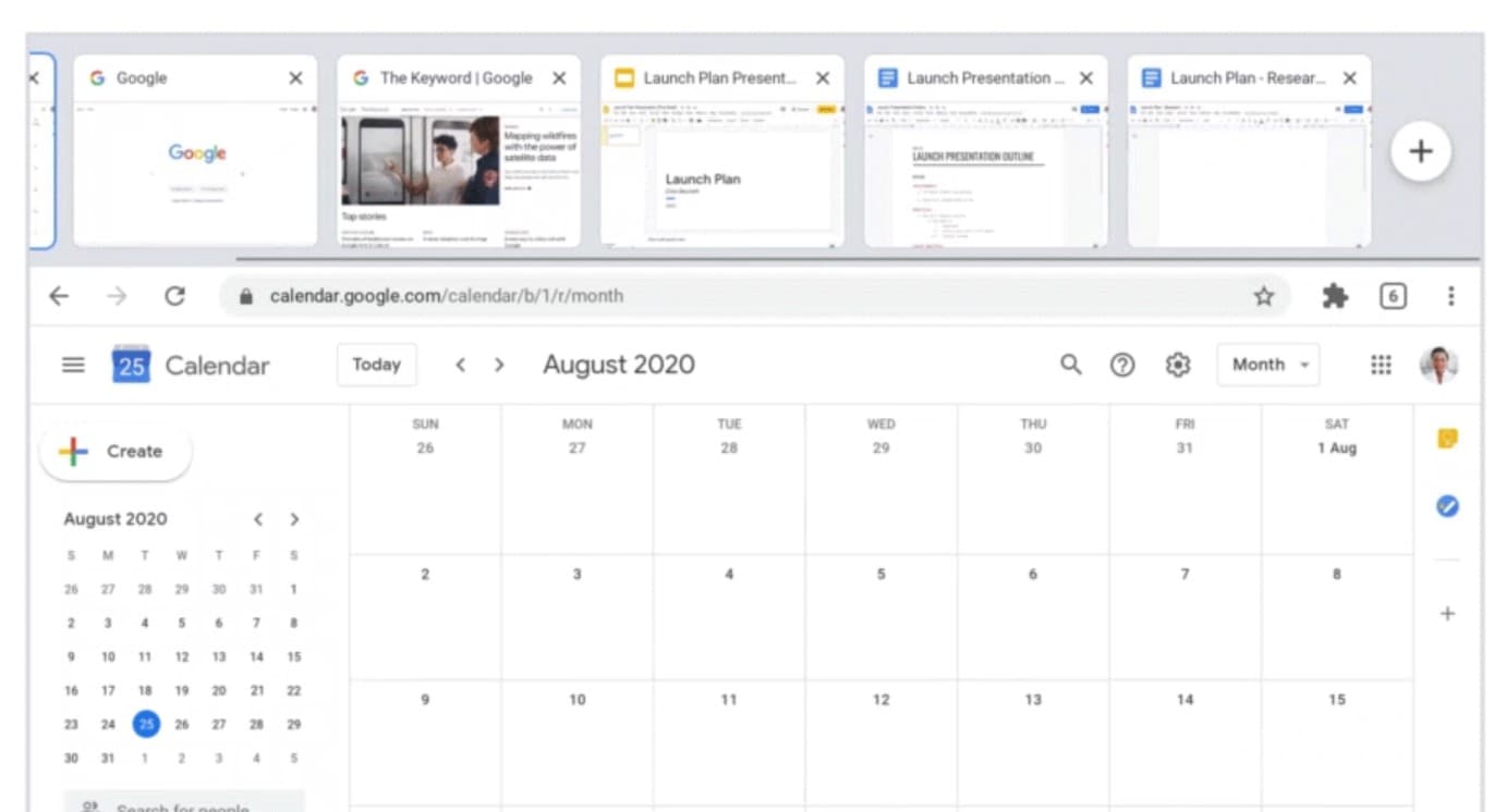 Chrome 85 Improves Tabs by introducing 7 new features