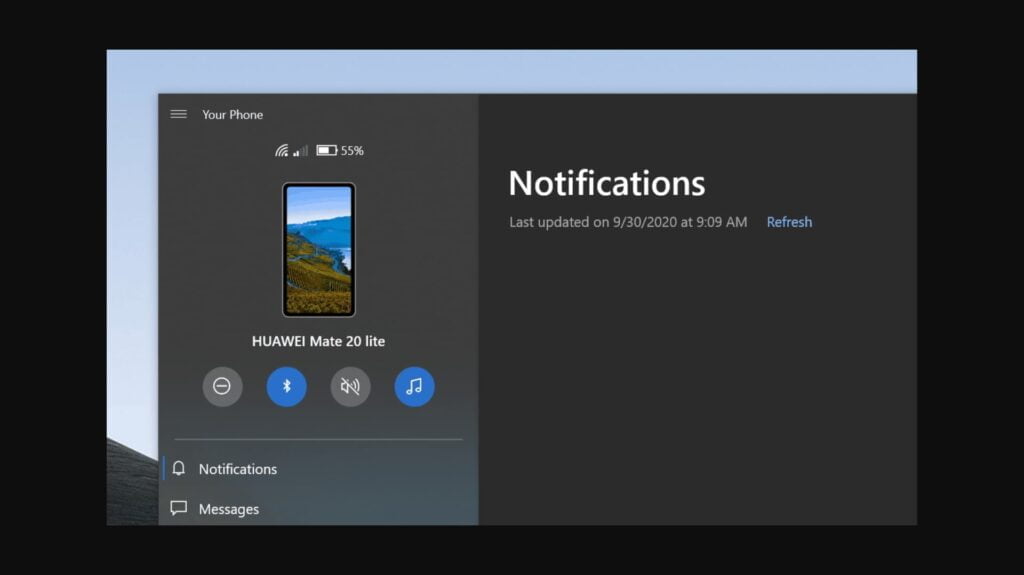 Now Control your Phone Settings with Your Phone App for Windows 10