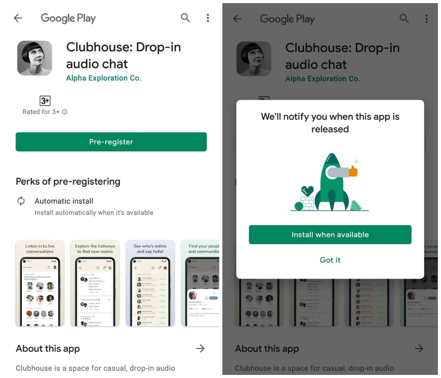 Clubhouse Android App Pre-Registration starts in India